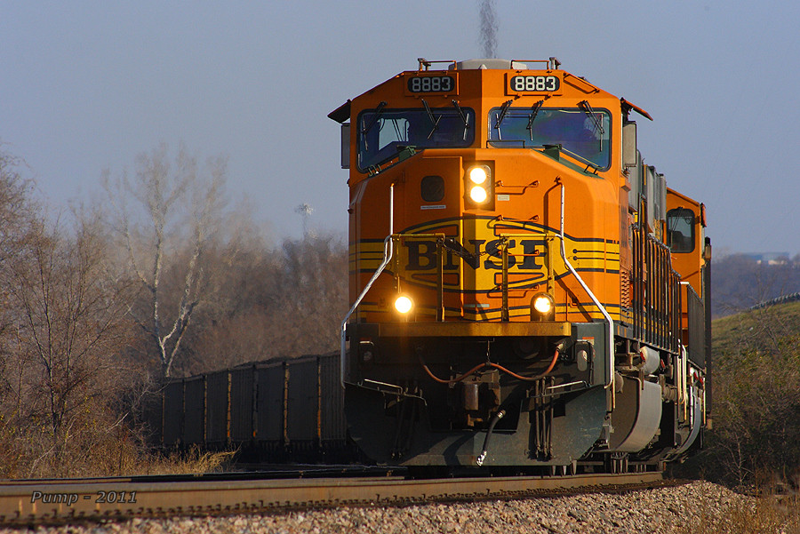 Southbound BNSF Loaded Coal Train
